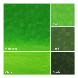 Tusc & Pine Artist Oil Color - Permanent Green Light, 40ml Tube | Jerry ...