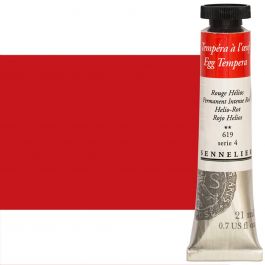 Sennelier Egg Tempera - Permanent Intense Red, 21ml Tube | Jerry's Artarama