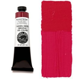 Daniel Smith Oil Colors 37Ml Permanent Red Deep | Jerry's Artarama
