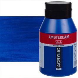 Amsterdam Standard Series Acrylic Paint - Phthalo Blue, 1 Liter Jar ...