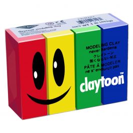 Claytoon Non-Hardening Modeling Clay - Primary Colors, 1lb | Jerry's ...