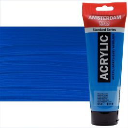 Amsterdam Standard Series Acrylic Paint - Primary Cyan, 250ml Tube ...