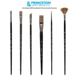 Princeton Pro Series 6000 Synthetic Oil and Acrylic Brushes | Jerry's ...