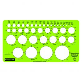 Staedtler Mars Circle Template | Jerry's Artarama