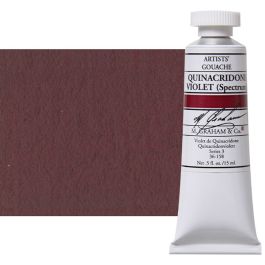 M Graham Gouache 15ml Quinacridone Violet (Spectrum) | Jerry's Artarama