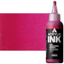 Holbein Acrylic Ink - Quinacridone Magenta, 100ml | Jerry's Artarama