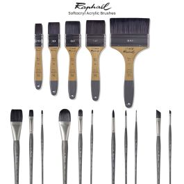 Raphael Softacryl Acrylic Brushes | Jerry's Artarama