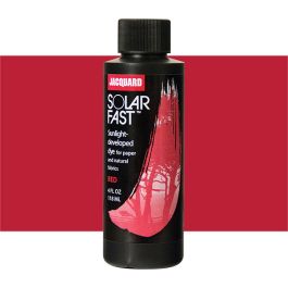 Jacquard SolarFast Dye 4 oz - Red | Jerry's Artarama
