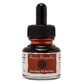Sennelier Shellac Ink 30 ml Red Brown | Jerry's Artarama