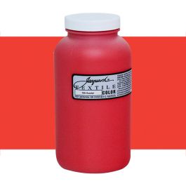 Jacquard Permanent Textile Color Quart Jar - Scarlet Red | Jerry's Artarama