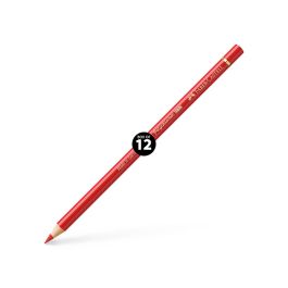 Faber-Castell Polychromos Pencil, No. 118 - Scarlet Red (Box of 12 ...