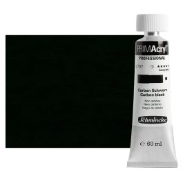 Schmincke PRIMAcryl Professional Heavy Body Acrylic - Carbon Black, 60 ...