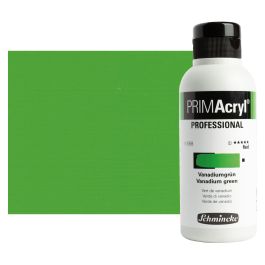 Schmincke PRIMAcryl Professional Fluid Acrylic - Vanadium Green, 250 ml ...