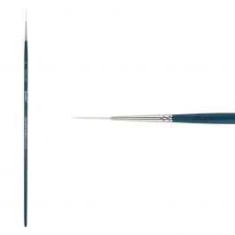 Berlin Synthetic Long-Handle Acrylic Brush, Script Liner Size #0 ...