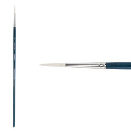Berlin Synthetic Long-Handle Acrylic Brush, Script Liner Size #4 ...