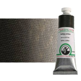 Old Holland Oil Color, Sepia Extra, 40ml Tube | Jerry's Artarama