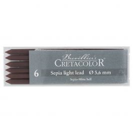 Cretacolor Drawing Lead Sepia Light (Box of 6) | Jerry's Artarama