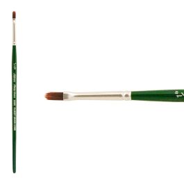 Silver Brush Ruby Satin® Synthetic Brush Series 2528S Short Handle ...