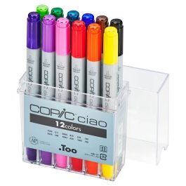 Copic Ciao Markers Basic Colors (Set of 12) | Jerry's Artarama