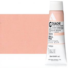 Holbein Acrylic Gouache 20 ml Shell Pink | Jerry's Artarama