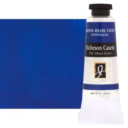 Richeson Casein Artist Colors Shiva Blue Deep 37 ml | Jerry's Artarama