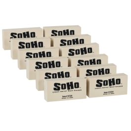 SoHo Urban Artist Soap Eraser - 2" x 1" x 1/2", Box of 12 | Jerry's ...