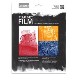 Jacquard SolarFast Transparent Film 8.5" x 11", 8 Sheet Pack | Jerry's ...