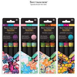 Spectrum Noir Sparkle Brush Pen Sets | Jerry's Artarama