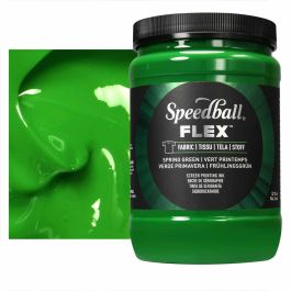 Speedball Flex Fabric Screen Print Ink - Spring Green, 32oz | Jerry's ...
