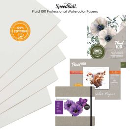 Fluid 100 Professional Watercolor Papers | Jerry's Artarama