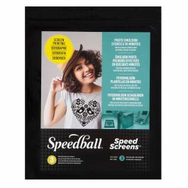 Speedball Speed Screen Photo Emulsion Stencil 12.5"x16.5", Pack of 3 ...