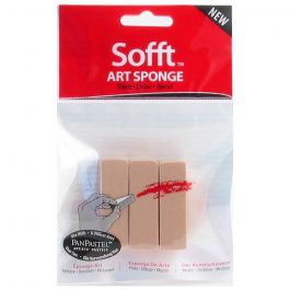 Sofft Tools For PanPastel Sponge Bar-Flat (Pack of 3) | Jerry's Artarama