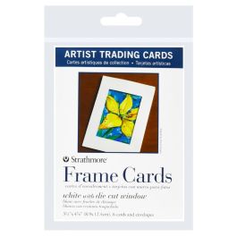 Strathmore Artist Trading Card Frames Pack, 6 Cards w/ Envelopes ...
