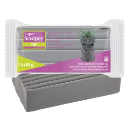 Super Sculpey® Firm 1 lb. Oven-Bake Clay, Gray | Jerry's Artarama
