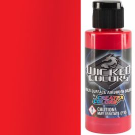 Wicked Air Airbrush Colors Pearlized Red 2oz | Jerry's Artarama