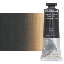 Sennelier Artists Extra-Fine Oil - Sepia, 40 ml | Jerry's Artarama