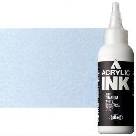 Holbein Acrylic Ink - Titanium White, 100ml | Jerry's Artarama