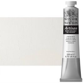Winsor & Newton Artisan Water Mixable Oil Color - Titanium White, 200ml ...