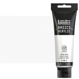 Liquitex Basics Acrylic Paint - Titanium White, 4oz Tube | Jerry's Artarama