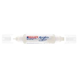 Edding 5400 Acrylic 3D Double Liner Traffic White | Jerry's Artarama