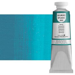 LUKAS Studio Oil Color - Turquoise, 37ml tube | Jerry's Artarama