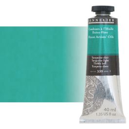 Sennelier Artists Extra-Fine Oil - Turquoise Light, 40 ml | Jerry's ...