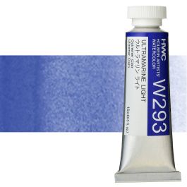 Holbein Artists' Watercolor - Ultramarine Light, 15ml | Jerry's Artarama