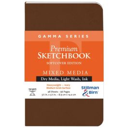 Stillman & Birn Gamma 3.5x5.5" Softbound Portrait Sketchbook | Jerry's ...