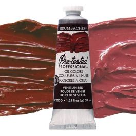 Grumbacher Pre-Tested Oil Paint 37 ml Tube - Venetian Red | Jerry's ...