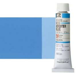 Holbein Extra-Fine Artists' Oil Color 20 ml Tube - Verditer Blue ...