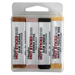 Enkaustikos Hot Sticks Warm Colors Set of 4 13ml | Jerry's Artarama