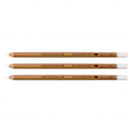 Cretacolor Chalk Pencil - White Soft, Pack of 3 | Jerry's Artarama