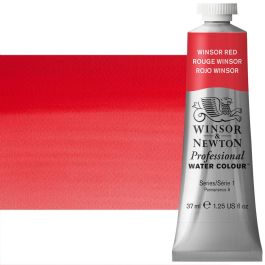 Winsor & Newton Professional Watercolor - Winsor Red, 37ml Tube | Jerry ...