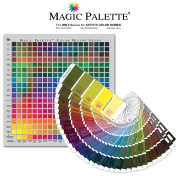 Color Charts, Color Wheels & Mixing Guides - Paint Tools & Accessories ...